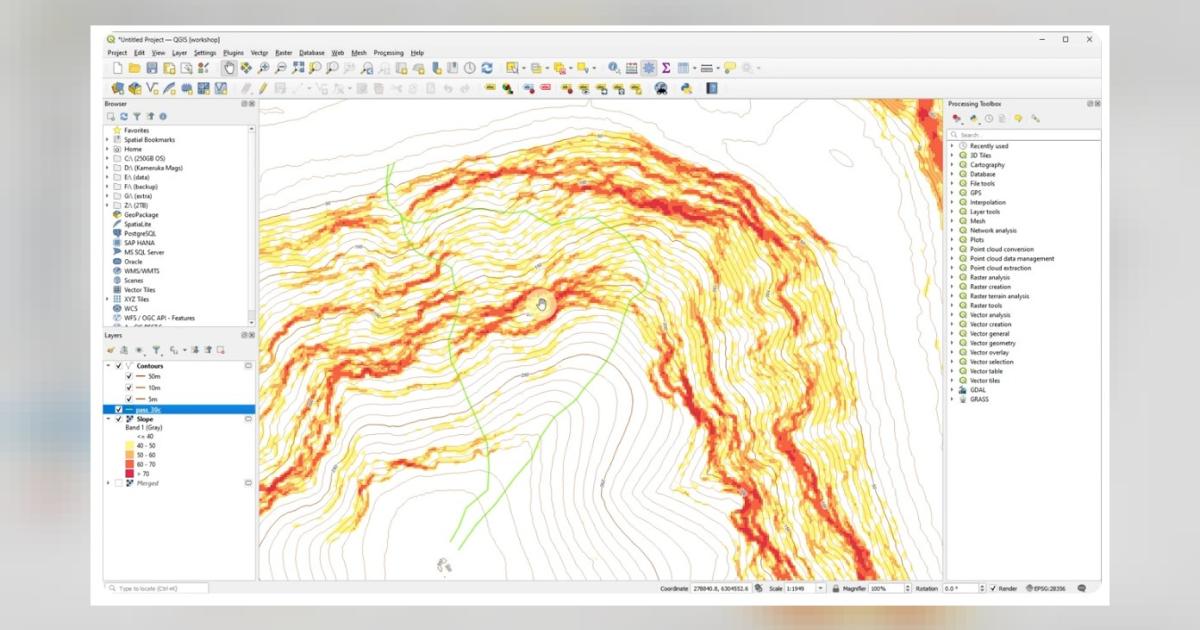 How to make own 'Maps & tracks' for use on walks; setup & tricks...