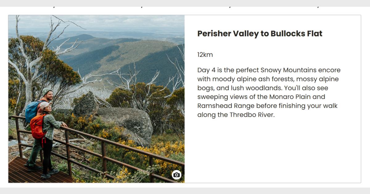 Snowies Alpine Walk Stage 5 – Perisher Valley to Bullocks Flat