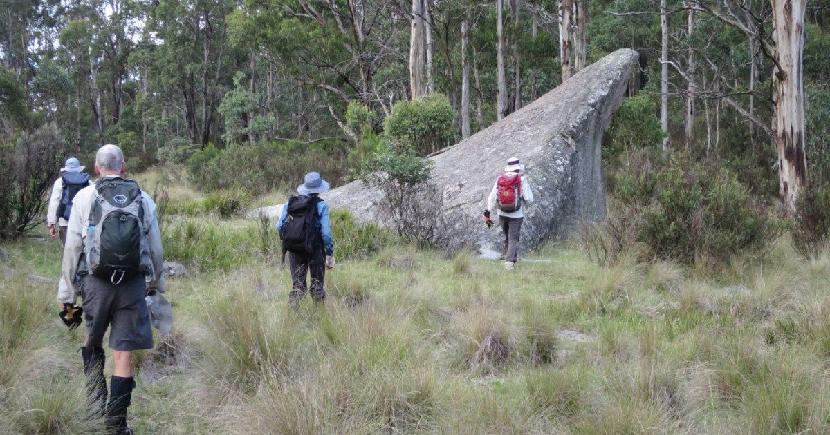 a rocky knoll south of the Spinnaker | Sun 25th Jun 2023 | Canber...